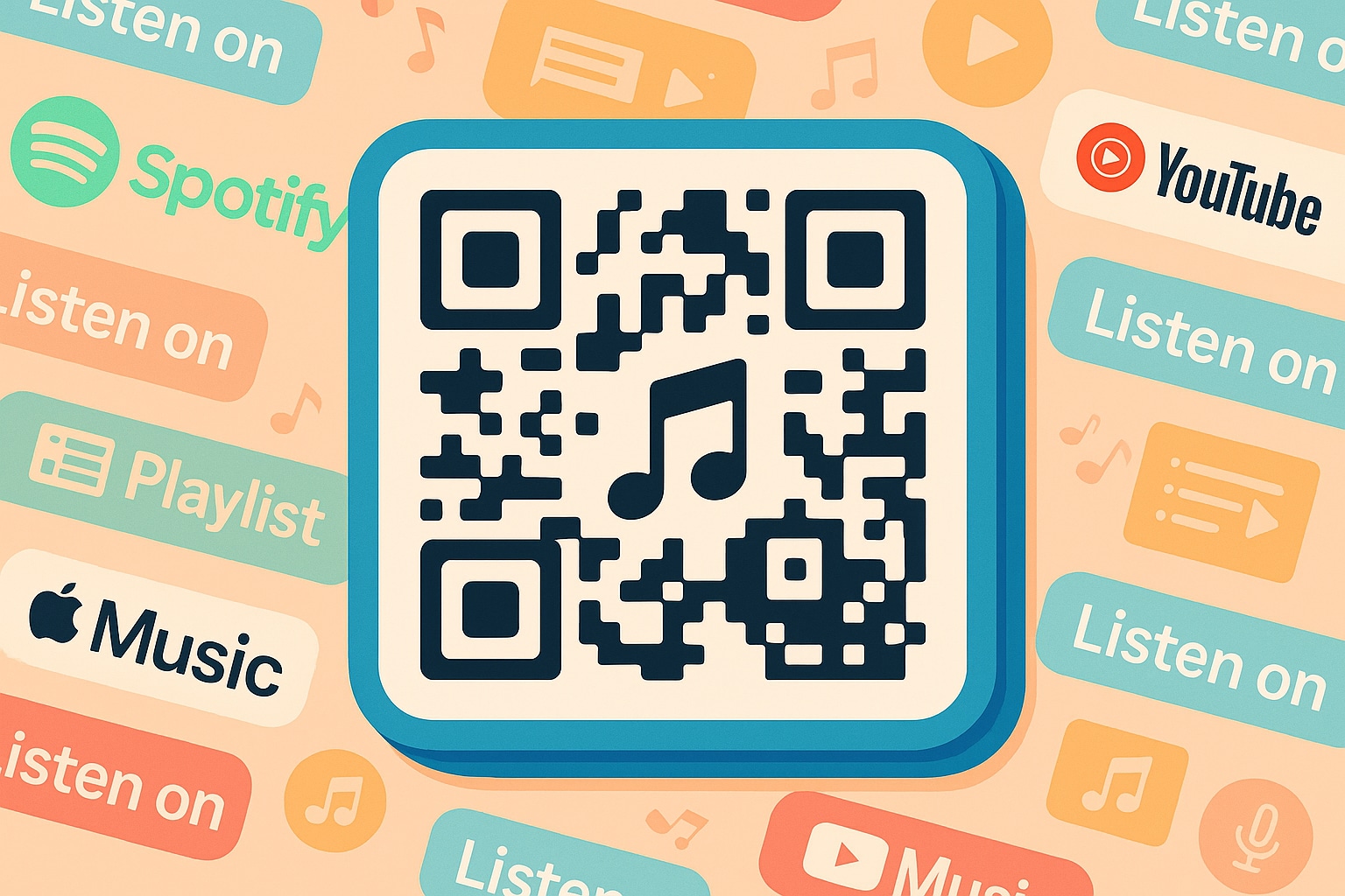 Códigos QR para Spotify, Apple Music y YouTube Music: Comparte tu vibra ...
